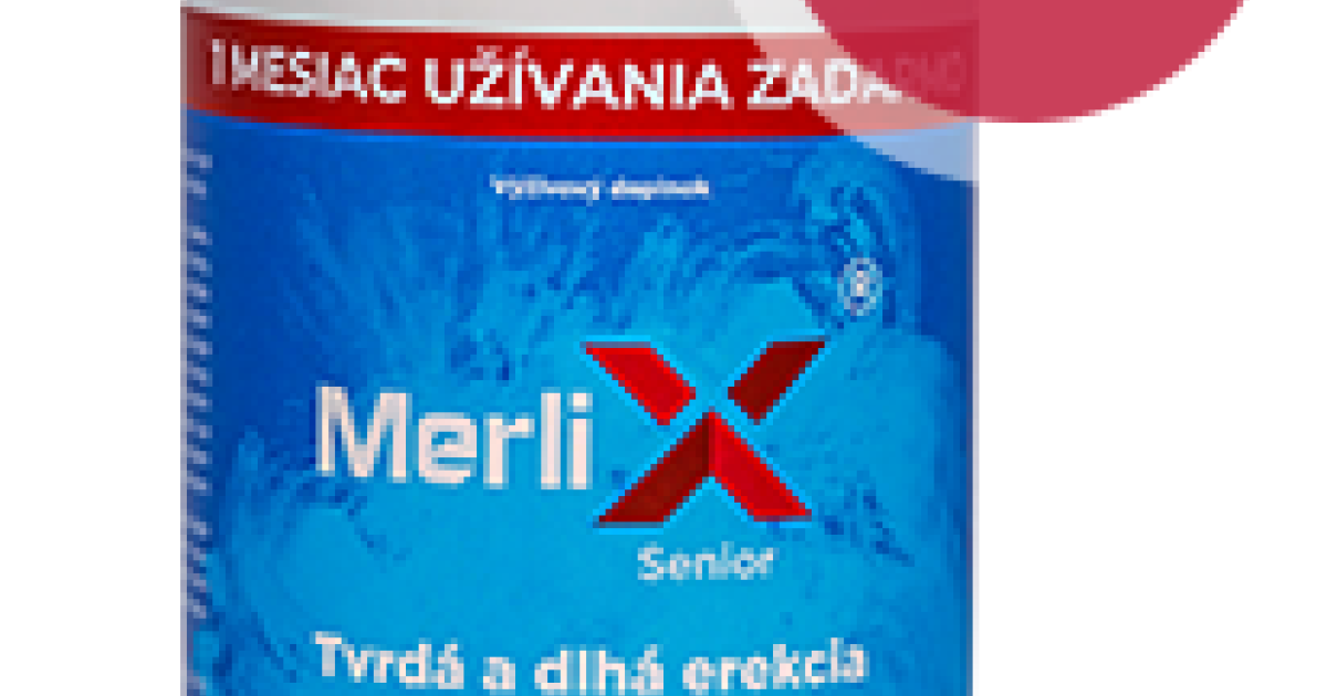 Tabletky pre kvalitnejší sexuálny život Merlix Senior | MerliX.sk