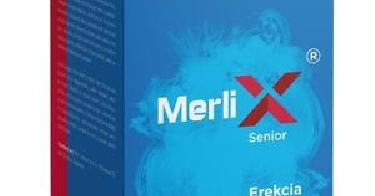 Tabletky pre kvalitnejší sexuálny život Merlix Senior | MerliX.sk